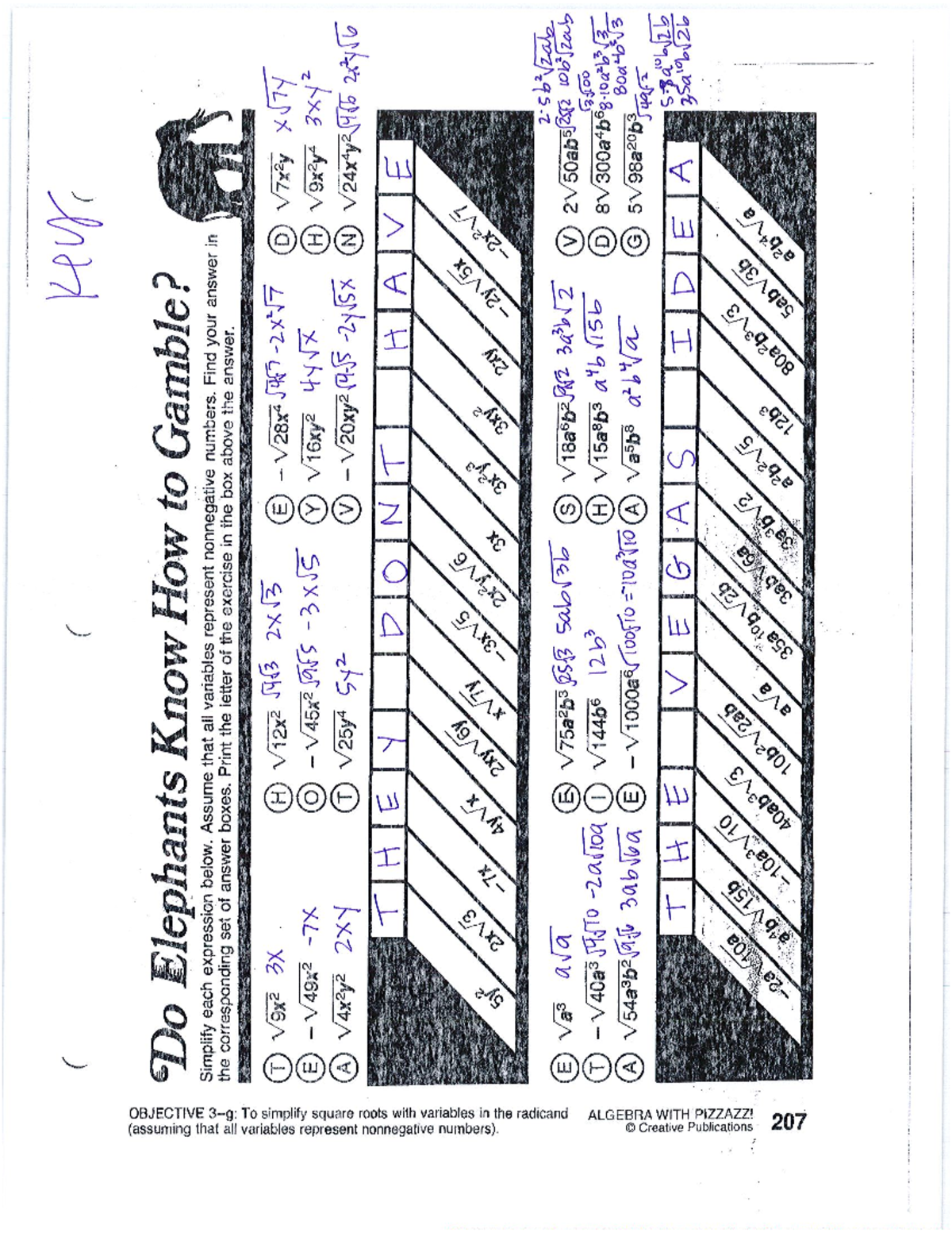 10-20-17 key radicals - Studocu