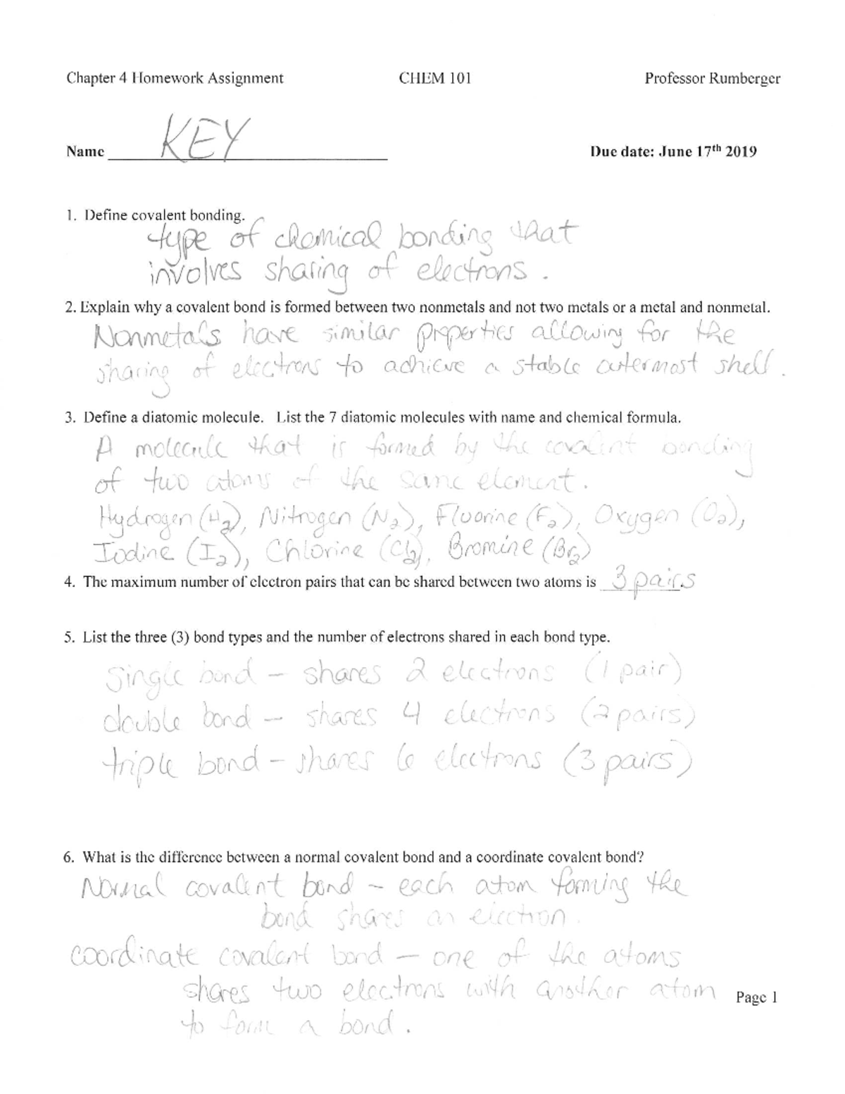 Chapter 4 study guide - CHEM221 - Studocu
