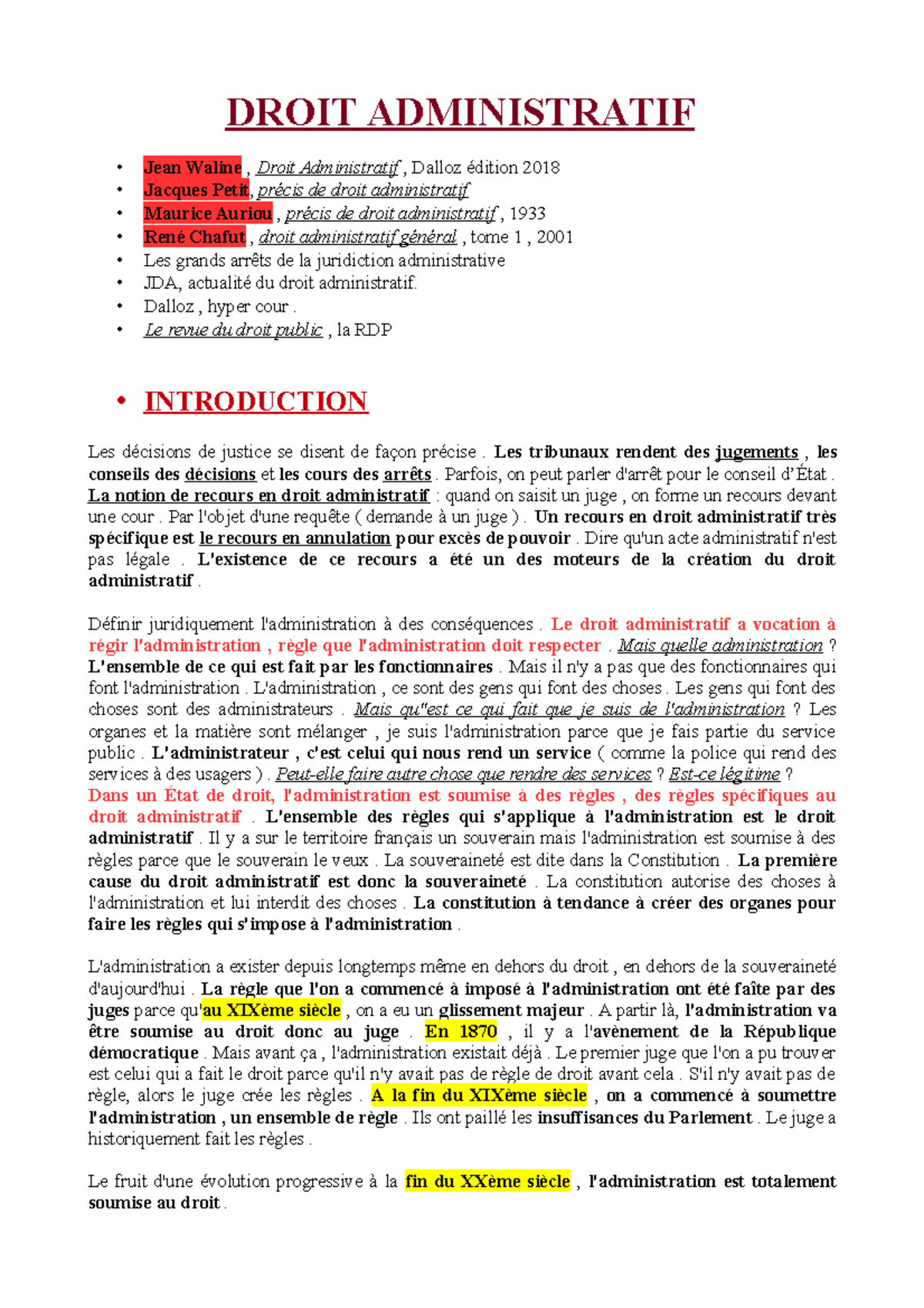 Droit Administratif - Dalloz , hyper cour. Le revue du droit public ...