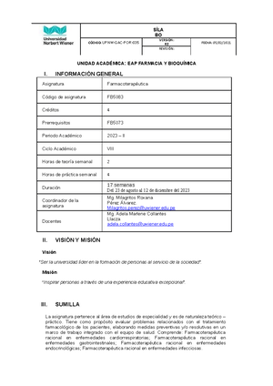 GUIA DE Practica Farmacología 2022 2 - PROGRAMA ACAD.. DE MEDICINA GUÕA DE PR¡CTICA FACULTAD DE ...