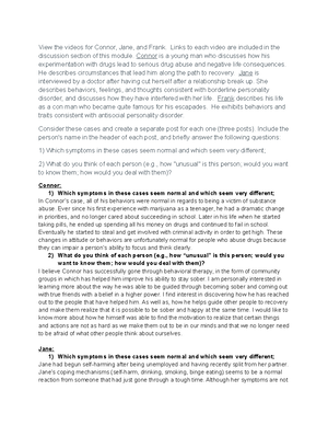 PSY341 Film Case Study - PSY341 1010 10/28/ Film Case Study: Inside Out ...