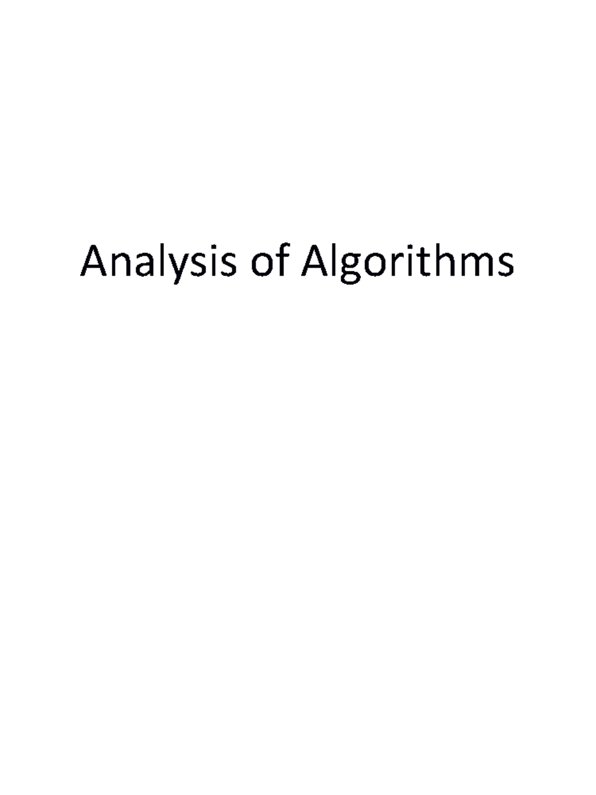 12 Lecture Notes 12 Analysis Of Algorithms Np Completeness So Far