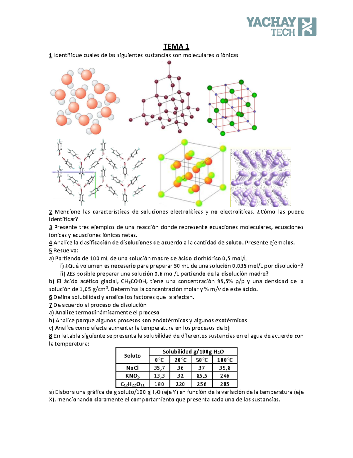 Ejercicios Tema 1 - Warning: TT: undefined function: 32 TEMA 1 1 Identifique cuales de las - Studocu