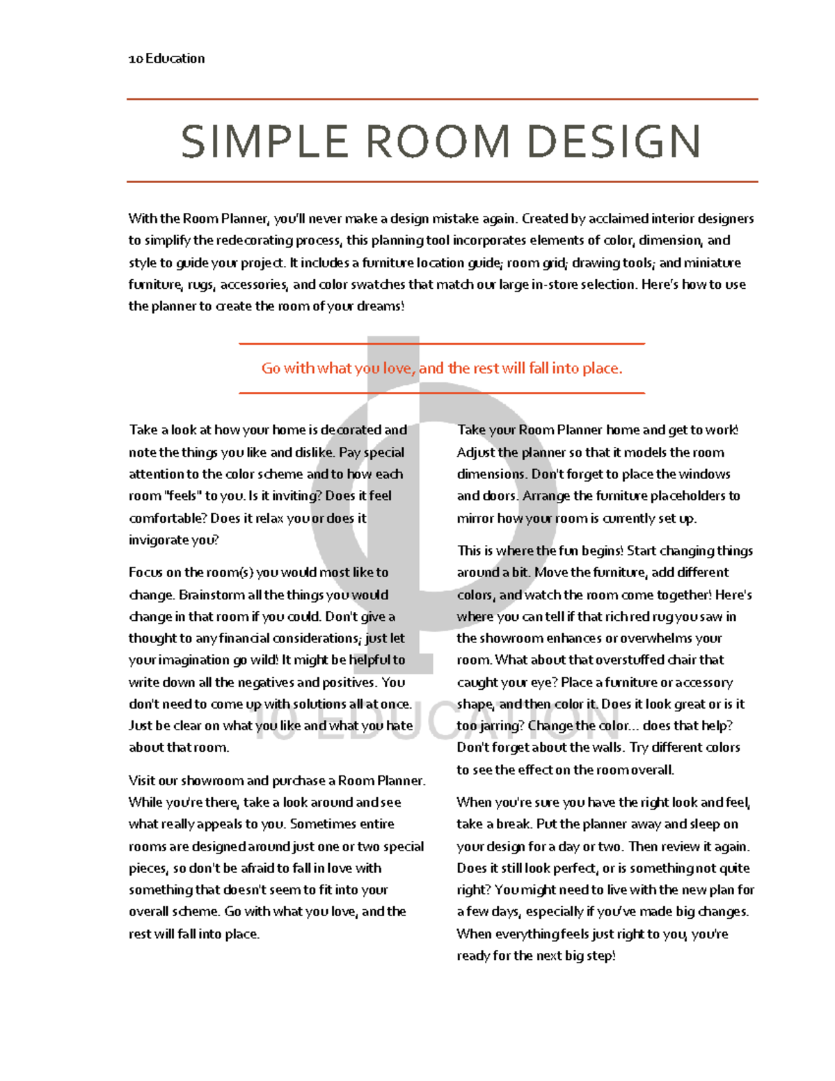 My Compatible - 10 Education SIMPLE ROOM DESIGN With the Room Planner ...