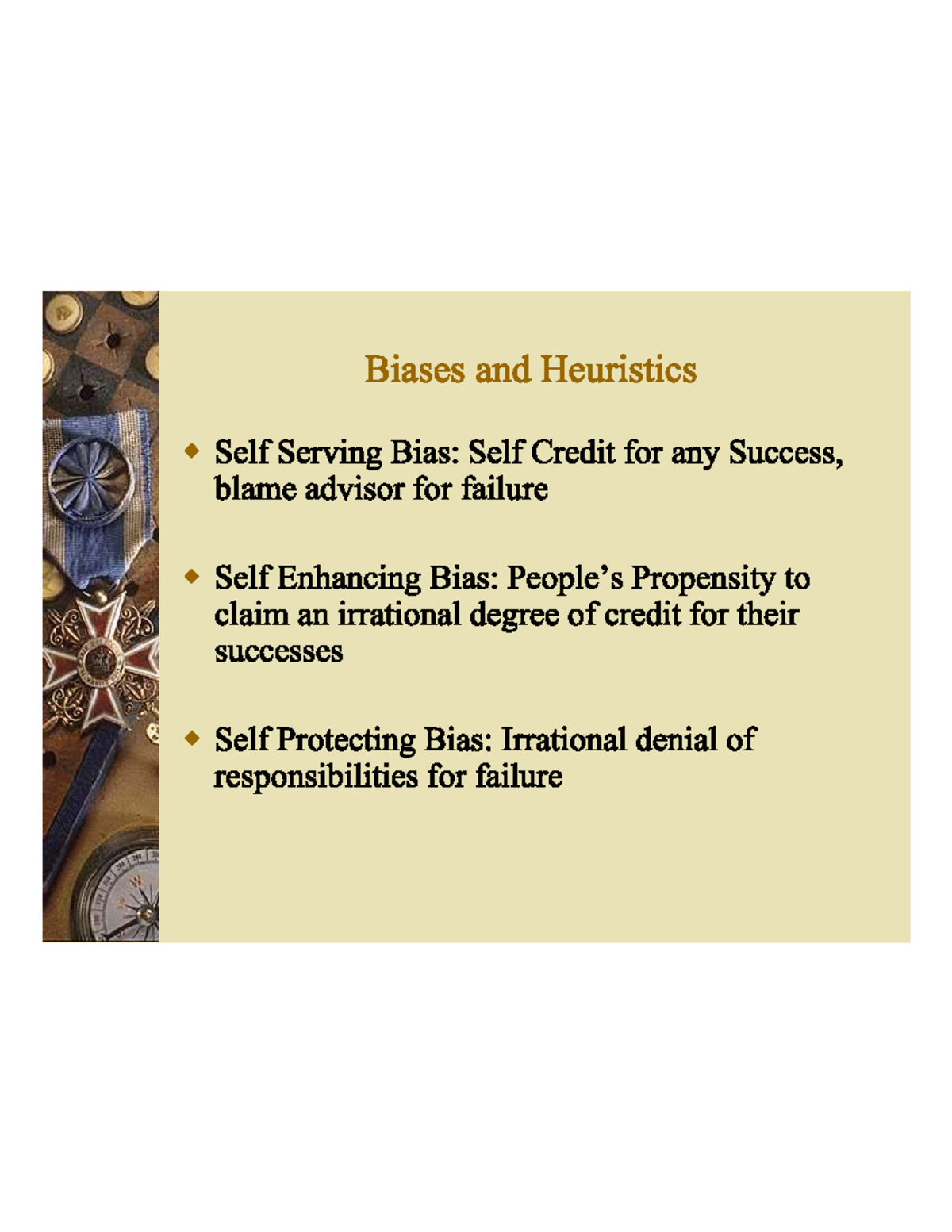 Heuristics AND Biases 04 - Behavioral Finance - Studocu