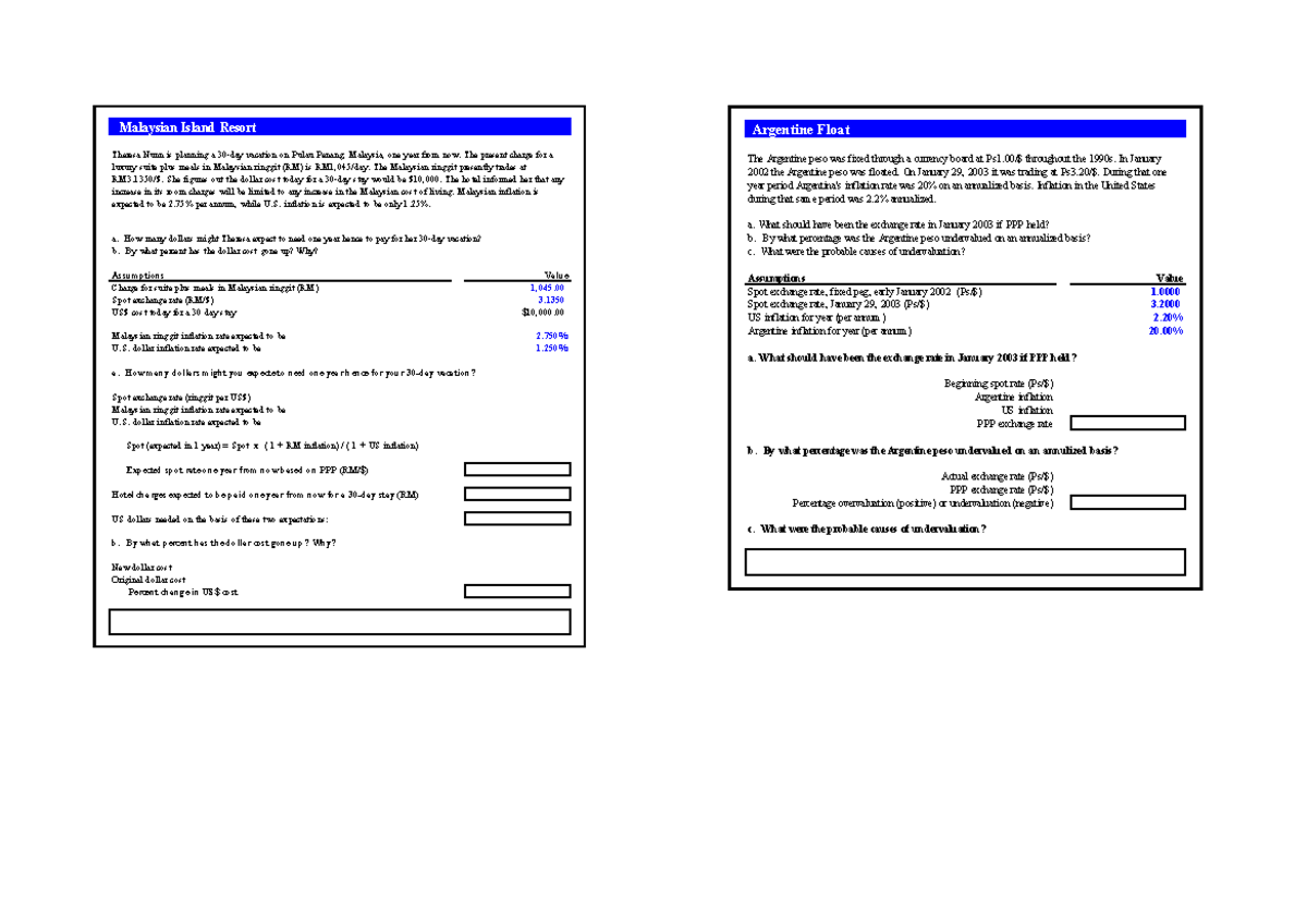 Week5 Pbms - Tutorial problems - a. How many dollars might Theresa ...