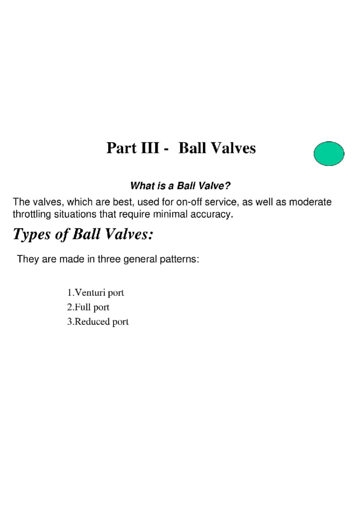 Part lll - Part II - Piping Components * Flanges * Elbows * Tees ...