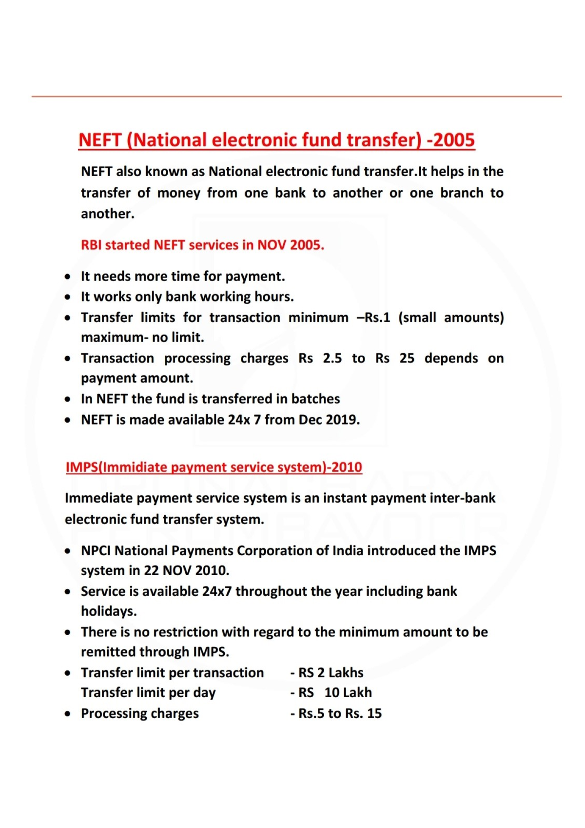 National electronic fund transfer - Modern Banking - Studocu