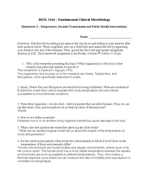 Mm - N/A - BIOL 2144 – Fundamental Clinical Microbiology Homework 1 ...