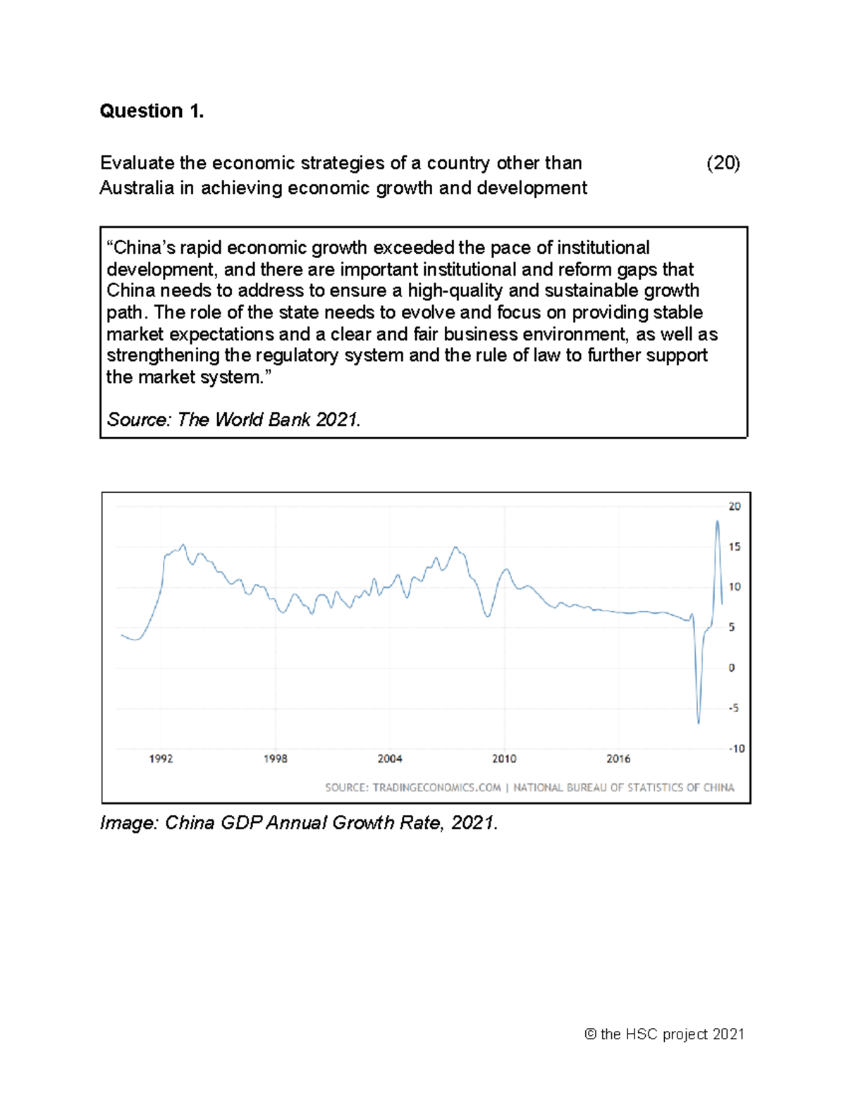 Some Essay Stuff - amen - Question 1. Evaluate the economic strategies ...
