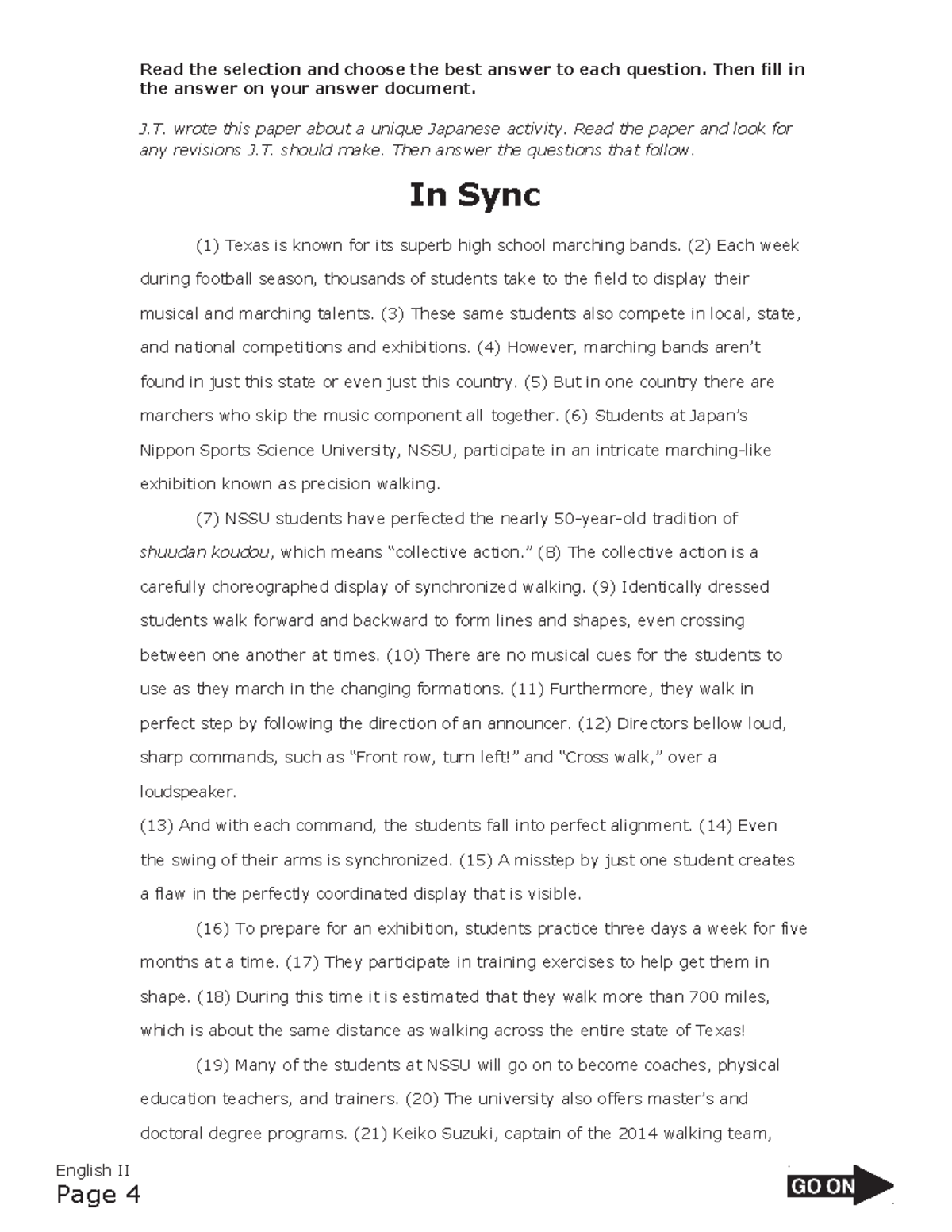 Teacher+Copy+Revising+2019 +with+Questions - Read the selection and ...