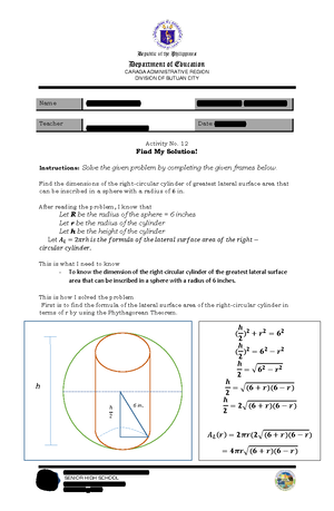 More on Functions - Calculus - Studocu