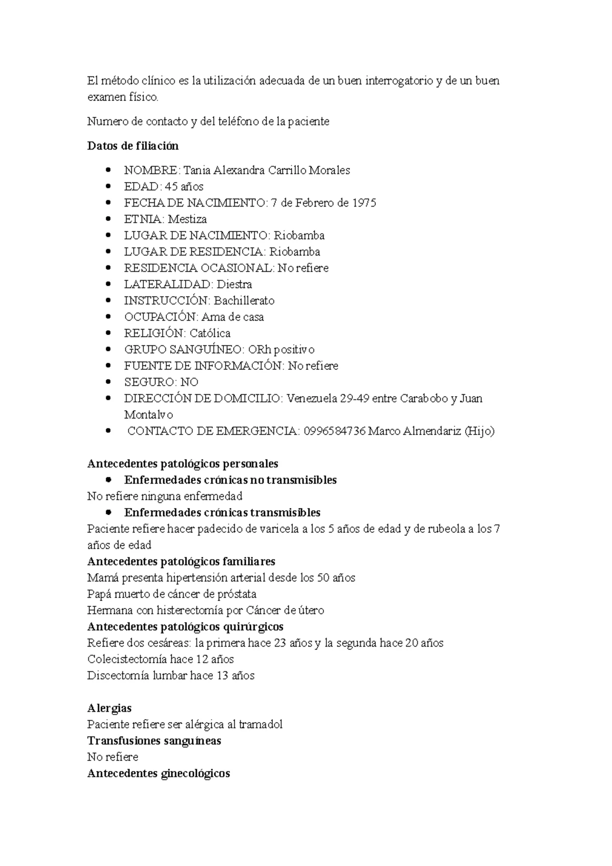 Score MAMA Y Claves Obstetricas - Score MAMÁ y claves obstétricas ...