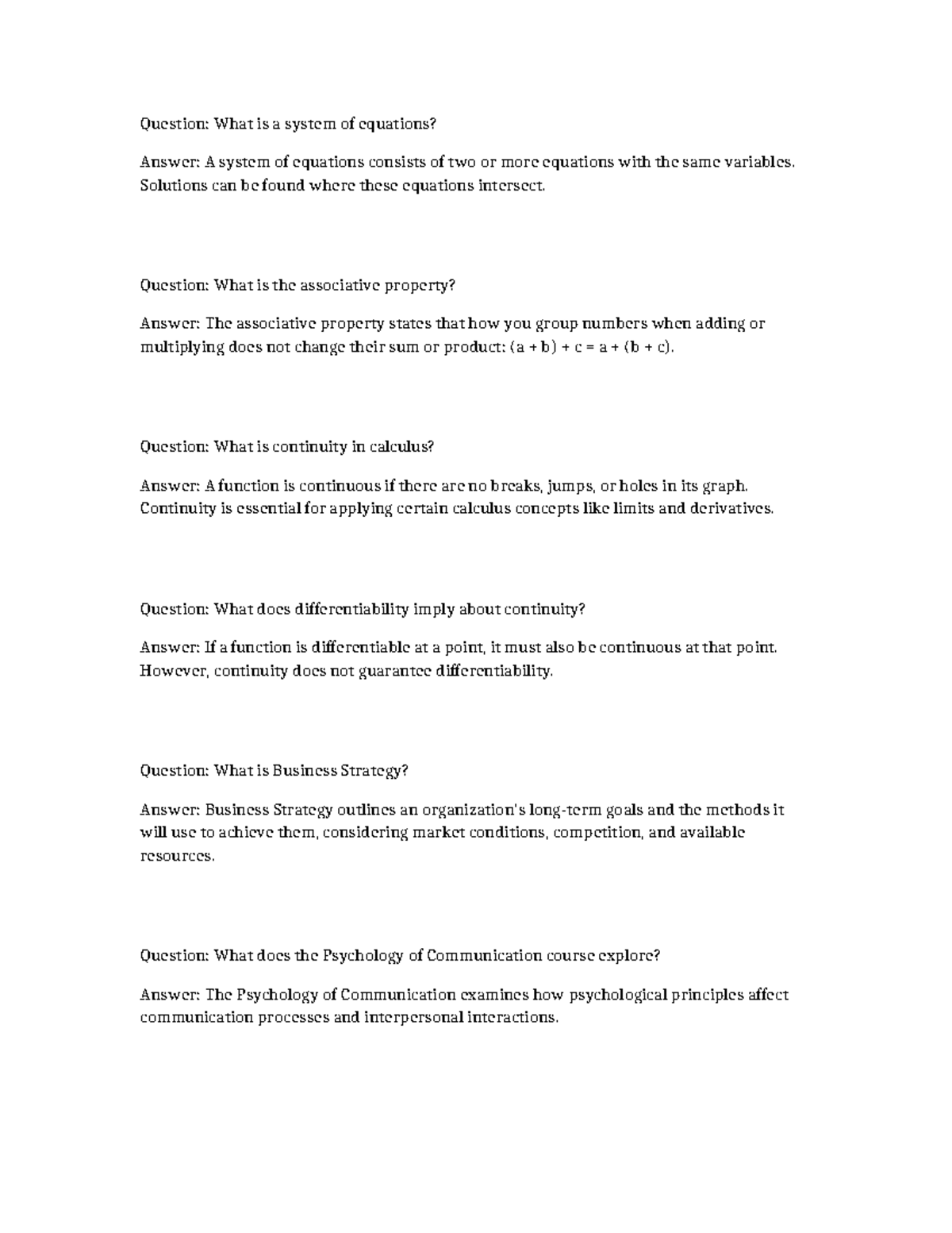 Virgulate galloner pupated - Question: What is a system of equations ...