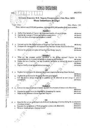 Unit-2-Services and Components of Operating Systems - User Interface: - All operating systems ...