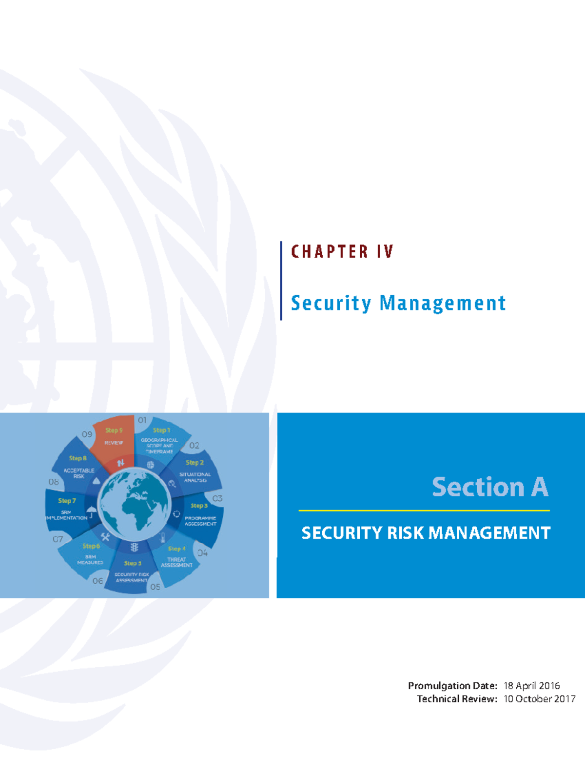 Spm - chapter iv - section a - security risk management 2 - Section A ...
