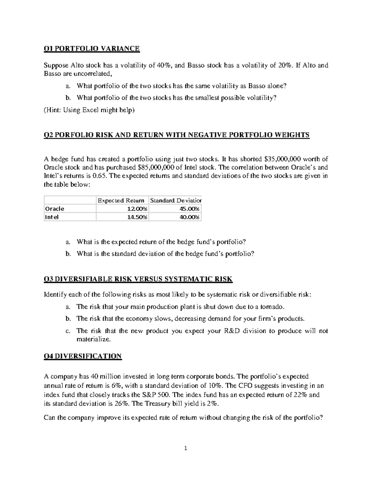 Session 16 Problems - Practice questions for topics 8-15 - Q1 PORTFOLIO ...