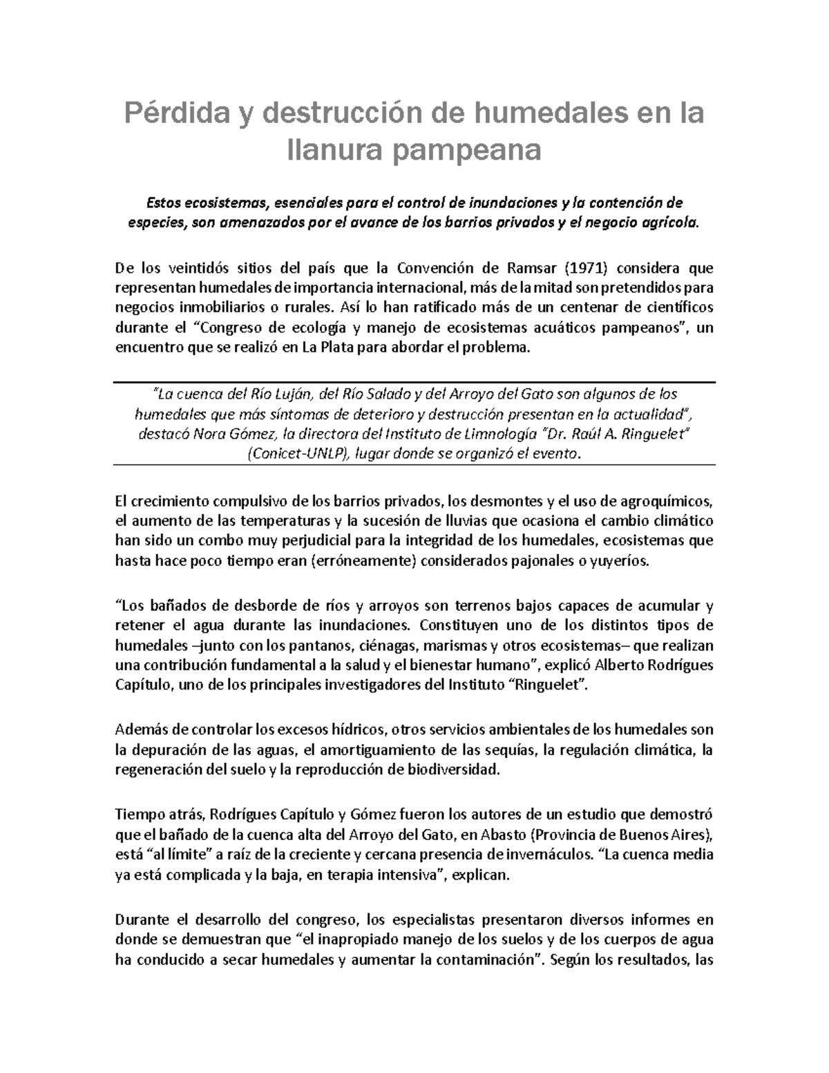P%C3%A9rdida+y+destrucci%C3%B3n+de+humedales+en+la+llanura+pampeana ...