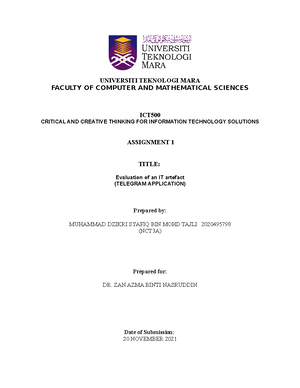 Proposal - Computer Science - Studocu