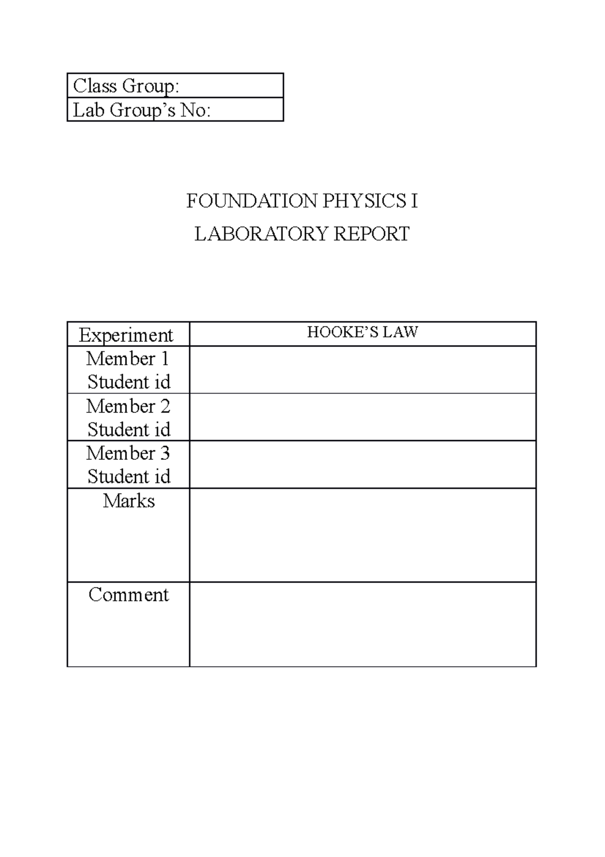 Simple Harmonic Motion - Foundation Study of Physics - UiTM - Studocu