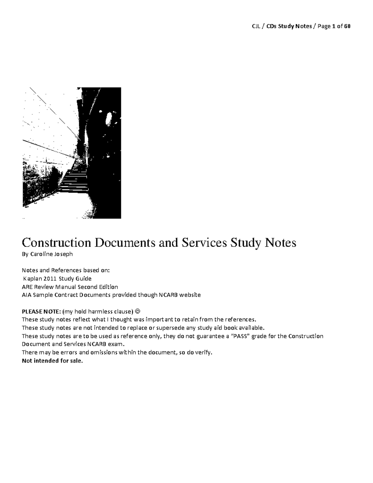CDs%20study%20Notes - study - Construction Documents and Services Study ...