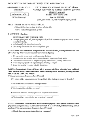 20 - HSGQG Prep - S Ở GIÁO D Ụ C VÀ ĐÀO T Ạ O KHÁNH HÒA (H ng d n ch m co 06 trang)ươââ KỲ THI ...