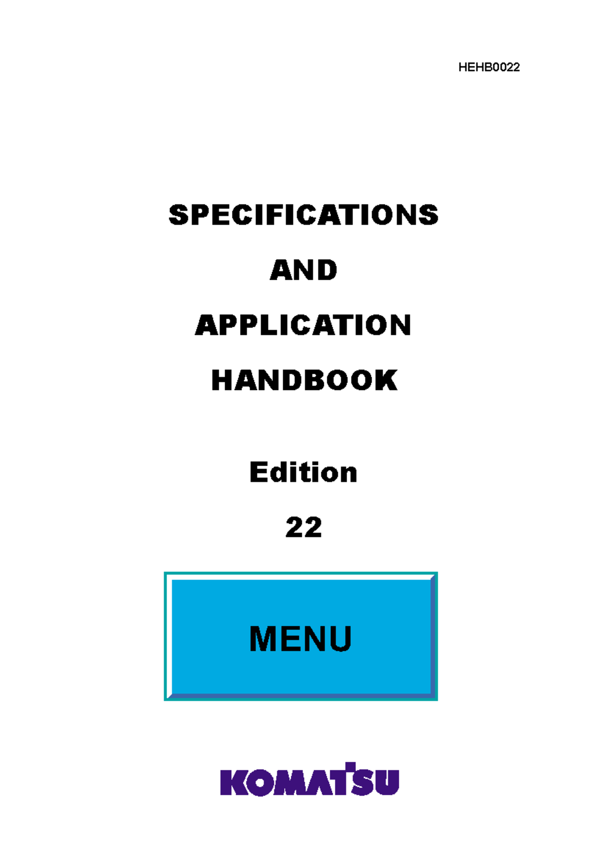 Komatsu-handbook - trabajo - HEHB ...