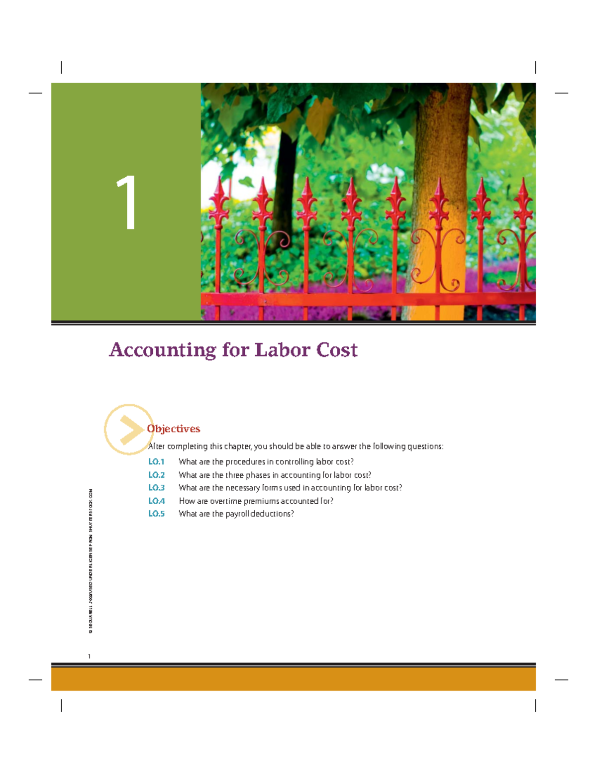 Accounting for Labor Cost - 1 © SEQUARELL 2009/USED UNDER LICENSE FROM ...