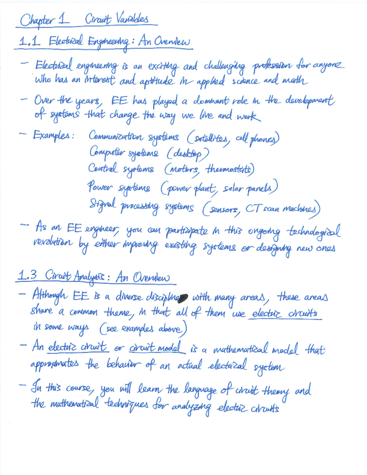 Lecture notes chapter 1 (basics) - ECE 2723 - Studocu