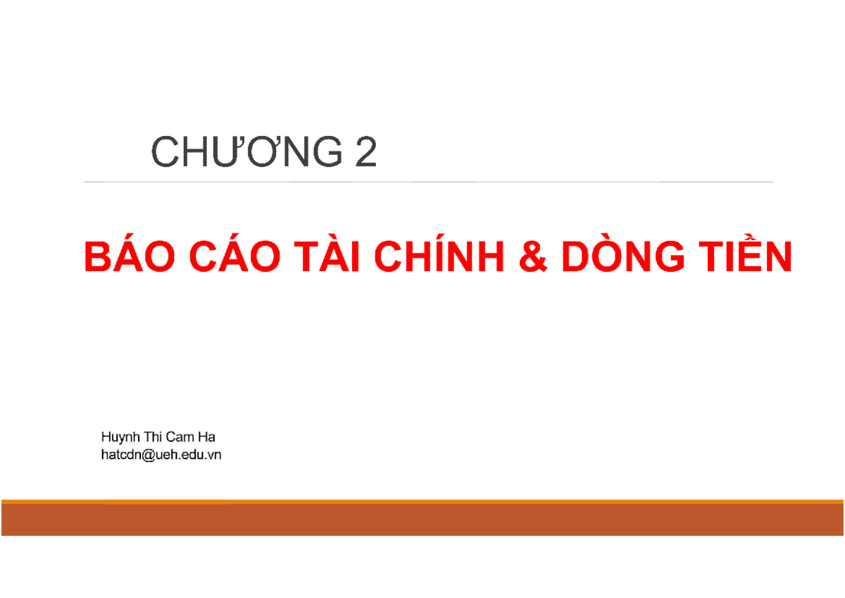 Chuong 2 BCTC CF Gui SV - fefe - Nguyên lý kế toán - Studocu