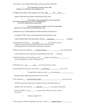 Lecture 19 Part 4 Notes - Patrick Brink - Film footage: (original ...