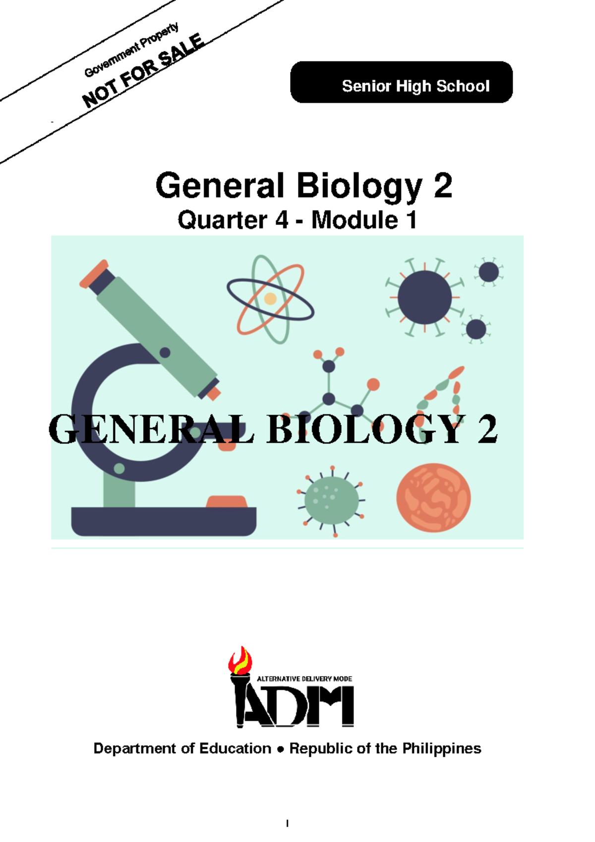 General Biology 2 Quarter 4 - NOT General Biology 2 Quarter 4 - Module ...