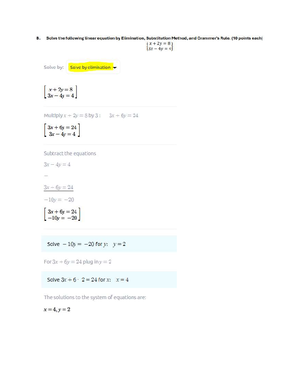 Eigenvectors and Eigenvalues - linear algebra - Studocu