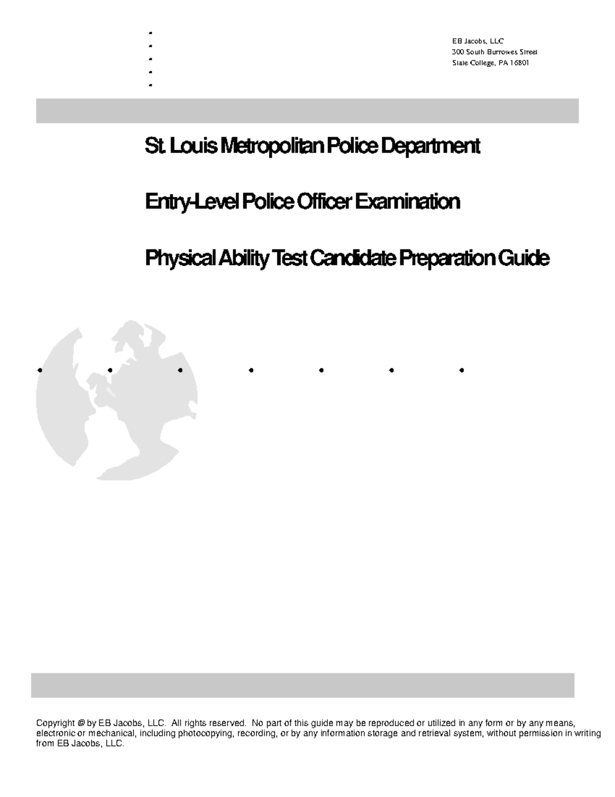 St. Louis Metropolitan Police Department Entry-Level Police Officer ...