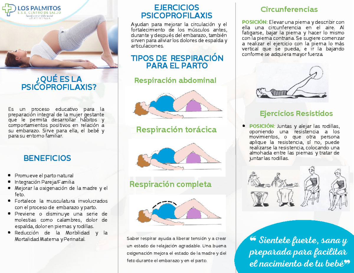 ¿QUÉ ES LA Psicoprofilaxis - Ayudan para mejorar la circulación y el fortalecimiento de los ...