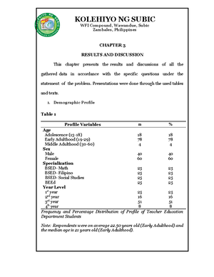 Math 11 Statistics and Probability - SAINT FRANCIS LEARNING CENTER ...