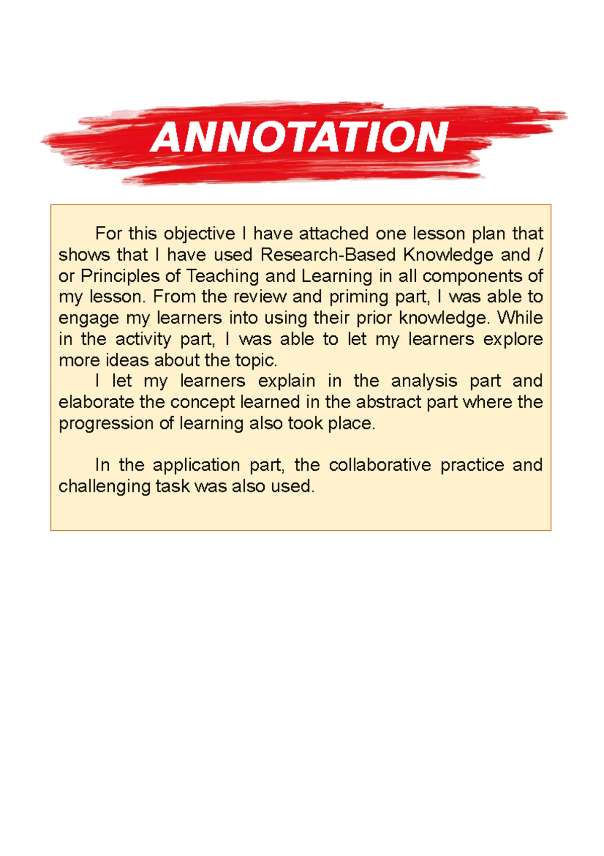 Obj2 - rpms - ANNOTATION For this objective I have attached one lesson ...