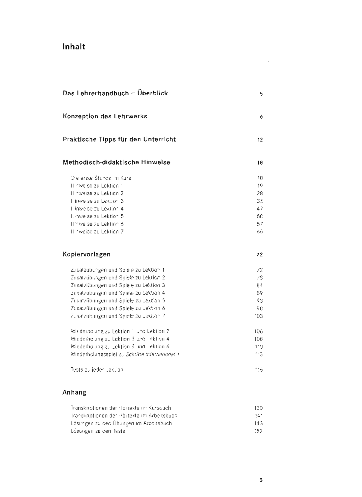 Schritte International 1 Lehrerhandbuch-4 - Inhalt Das Lehrerhandbuch ...