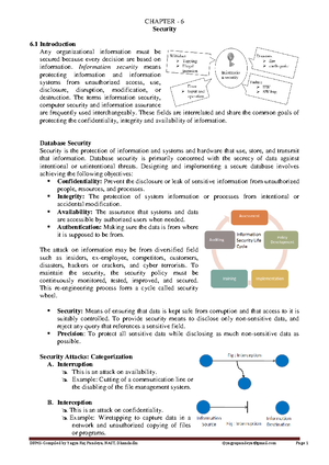 DBMS Chapter-1 - DBMS chapter 1 - CHAPTER - 1 Introduction 1 Concept and Application Data are ...