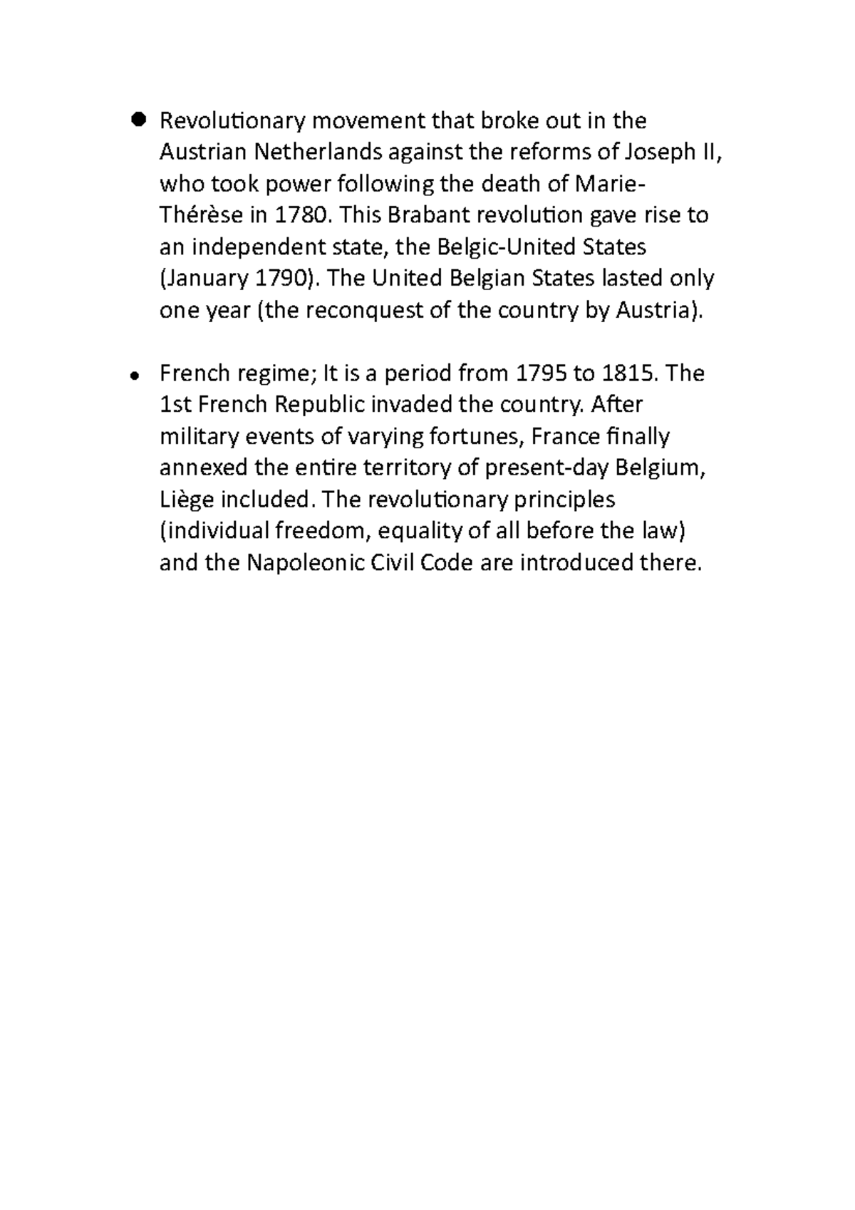 Revolutionary movement - This Brabant revolution gave rise to an ...