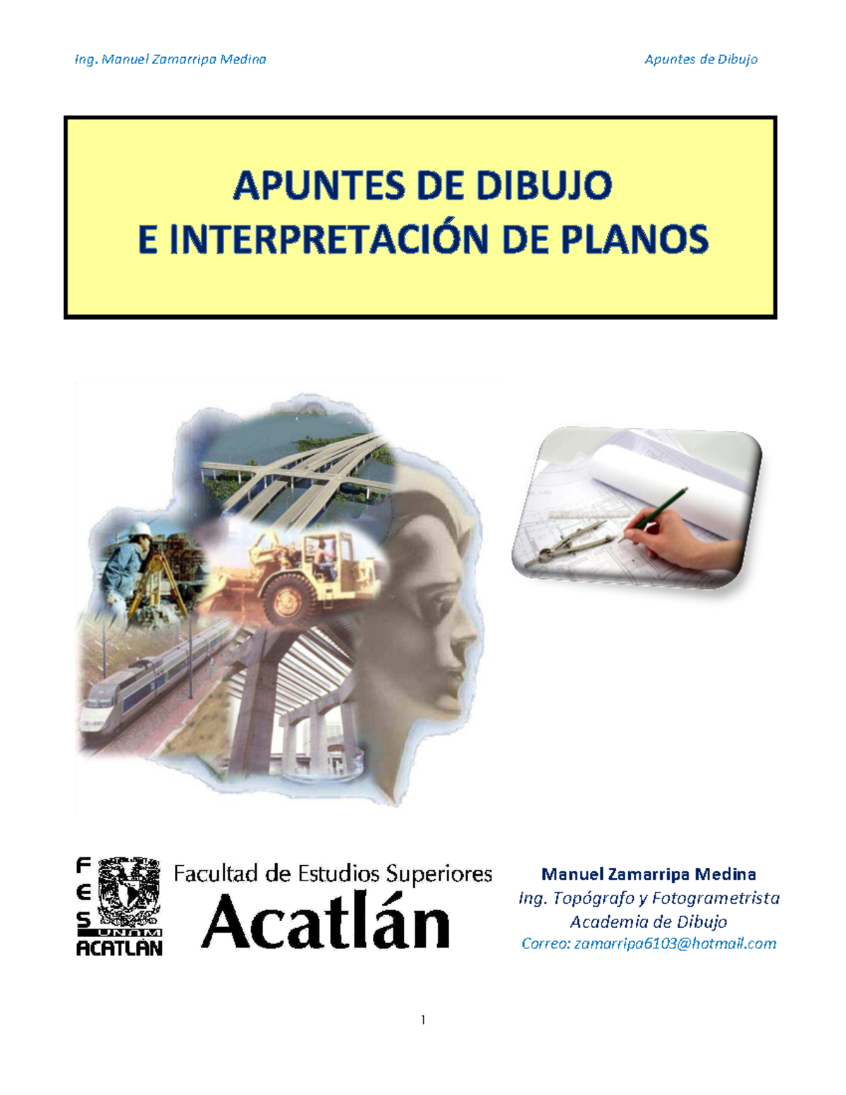 Apuntes de dibujo tecnicos - Manuel Zamarripa Medina Ing. Topógrafo y ...