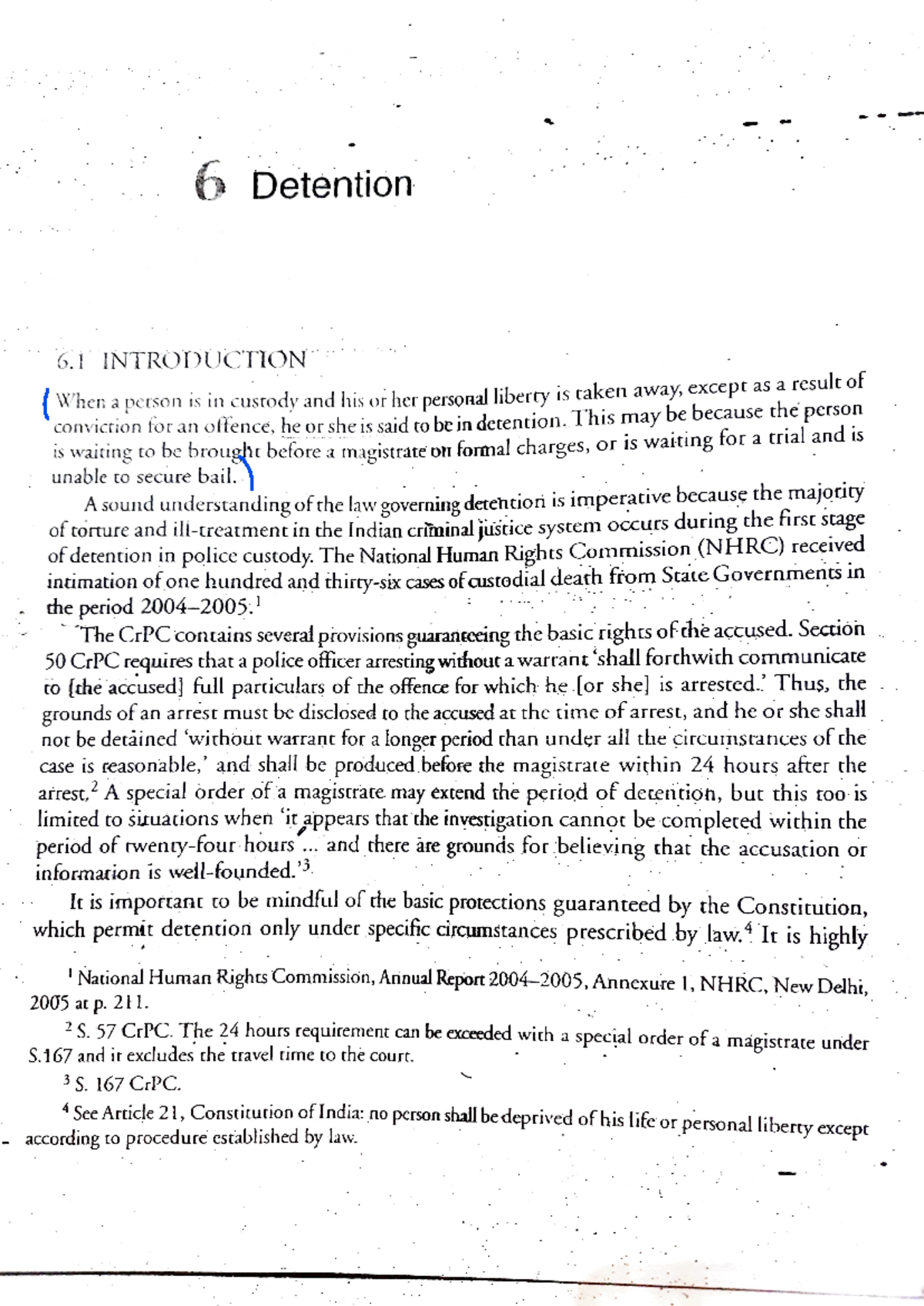 Detention - Grade: 8.0 - BA Honours Political Science - Delhi ...