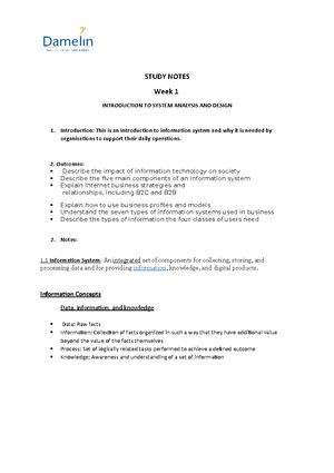 Doc Analysis 1A Exam - exam - Diploma: Information Technology Module ...