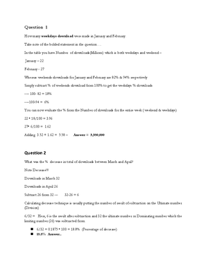 SPC Assignment 1 - Module 1 - SPC Assignment 1 – Introduction to Variation and Statistics Answer ...