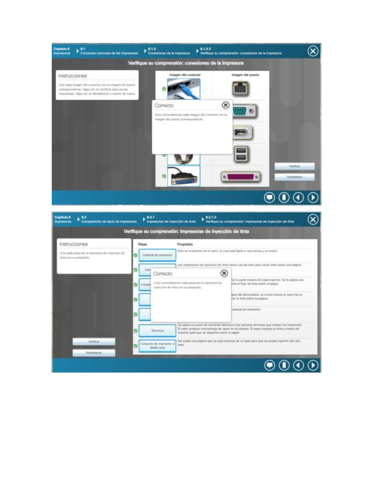 Cap 8 - plataforma - Capitulo 8 8 B.1 B.1.2 Impresores Funciones camunes de last impresoras ...