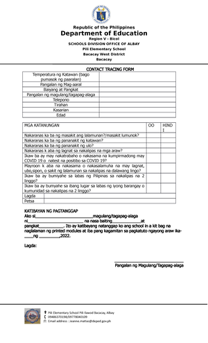 BE PLAN - BE plan - Republic of the Philippines Department of Education ...