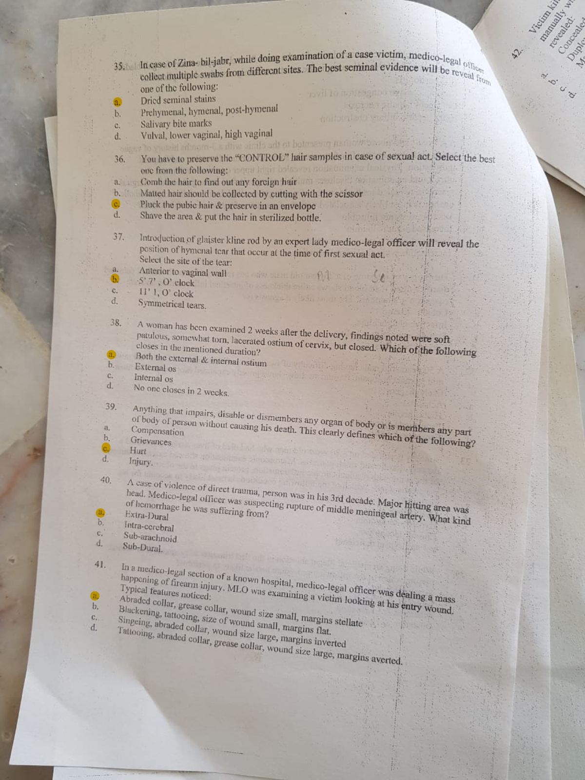 Mst proffs - notes for MBBS - Bachelor of medicine and surgery - Studocu