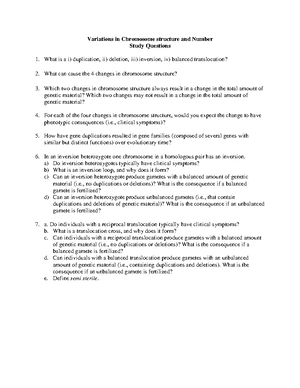 Genetics Exam 1 Lecture Notes - GNS 4133 - Mississippi State - Studocu