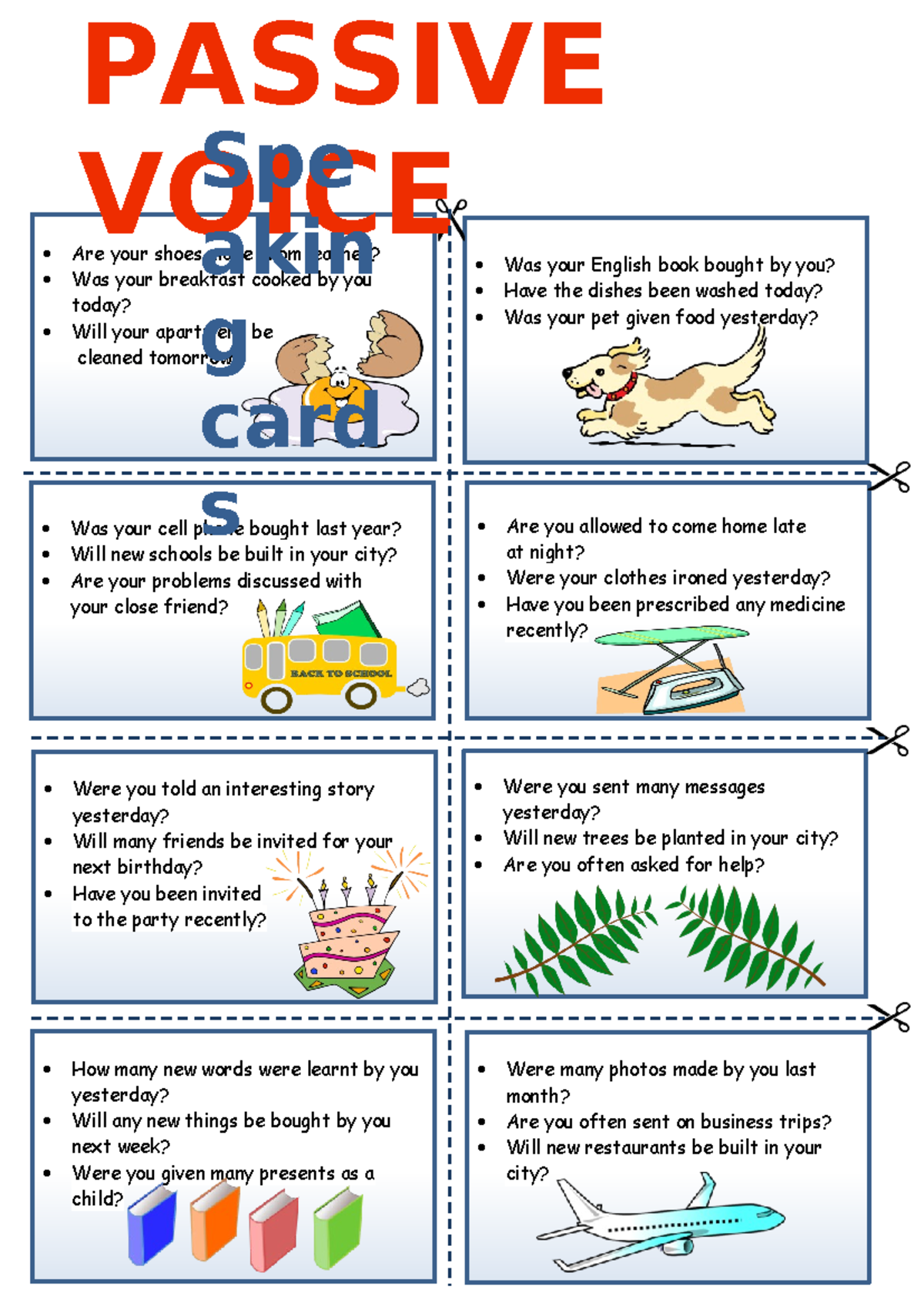 Passive-voice-speaking-cards-clt-communicative-language-teaching ...