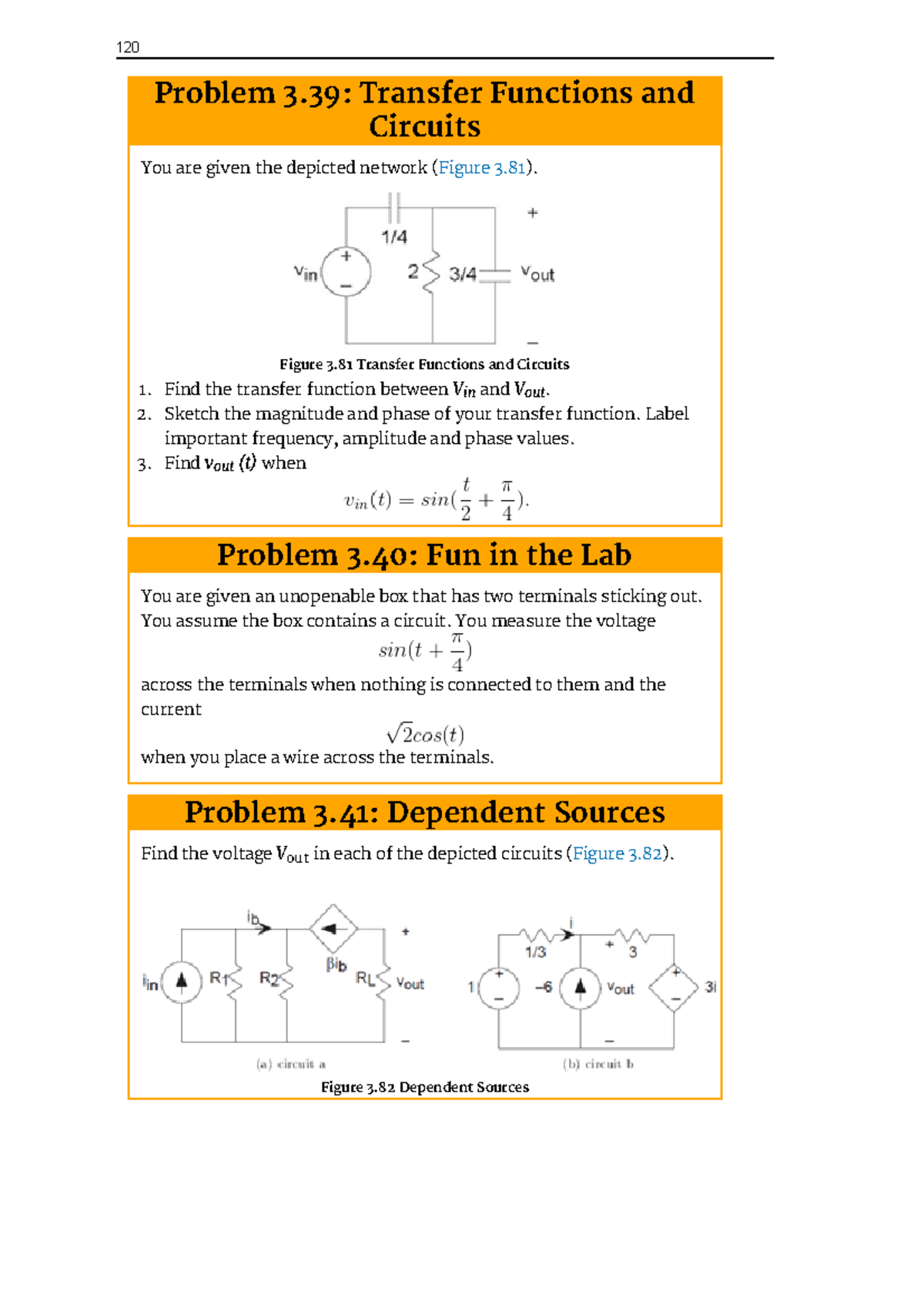 Fundamentals of Electrical Engineering - Problem 3: Transfer Functions ...